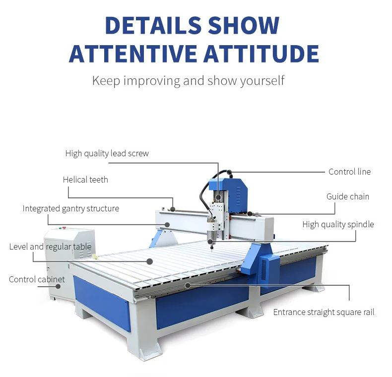 Factory Supply Cnc Router Engraving Machine Cnc 1325 1530 Router 3 Axis ...