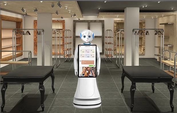 Humanoid Robot Intelligent Hotel Shopping Mall Reception Robot - Buy ...