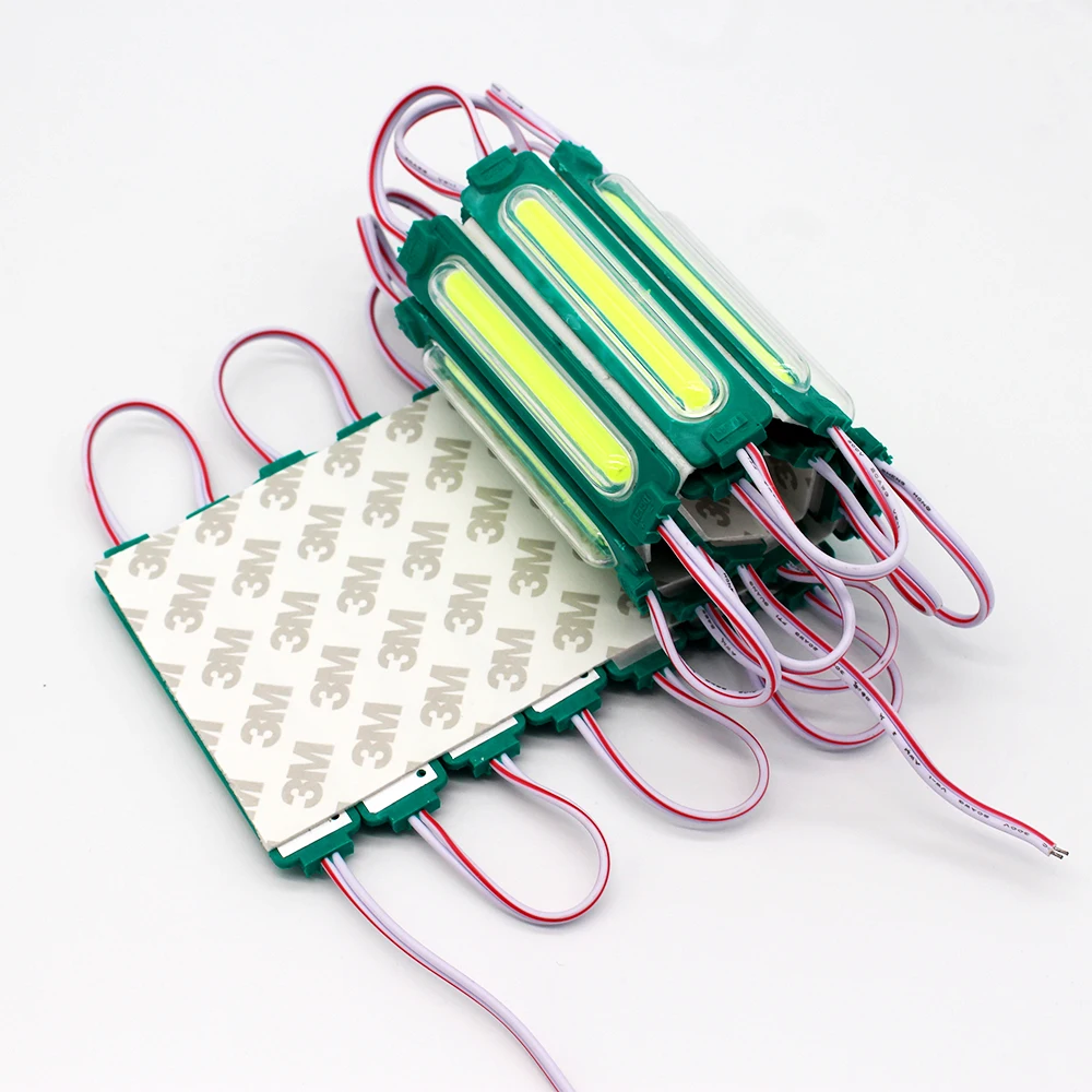 High Power LED Module COB 2.0W 9emitters 12V PVC IP65 Clear Lens 8620 ...