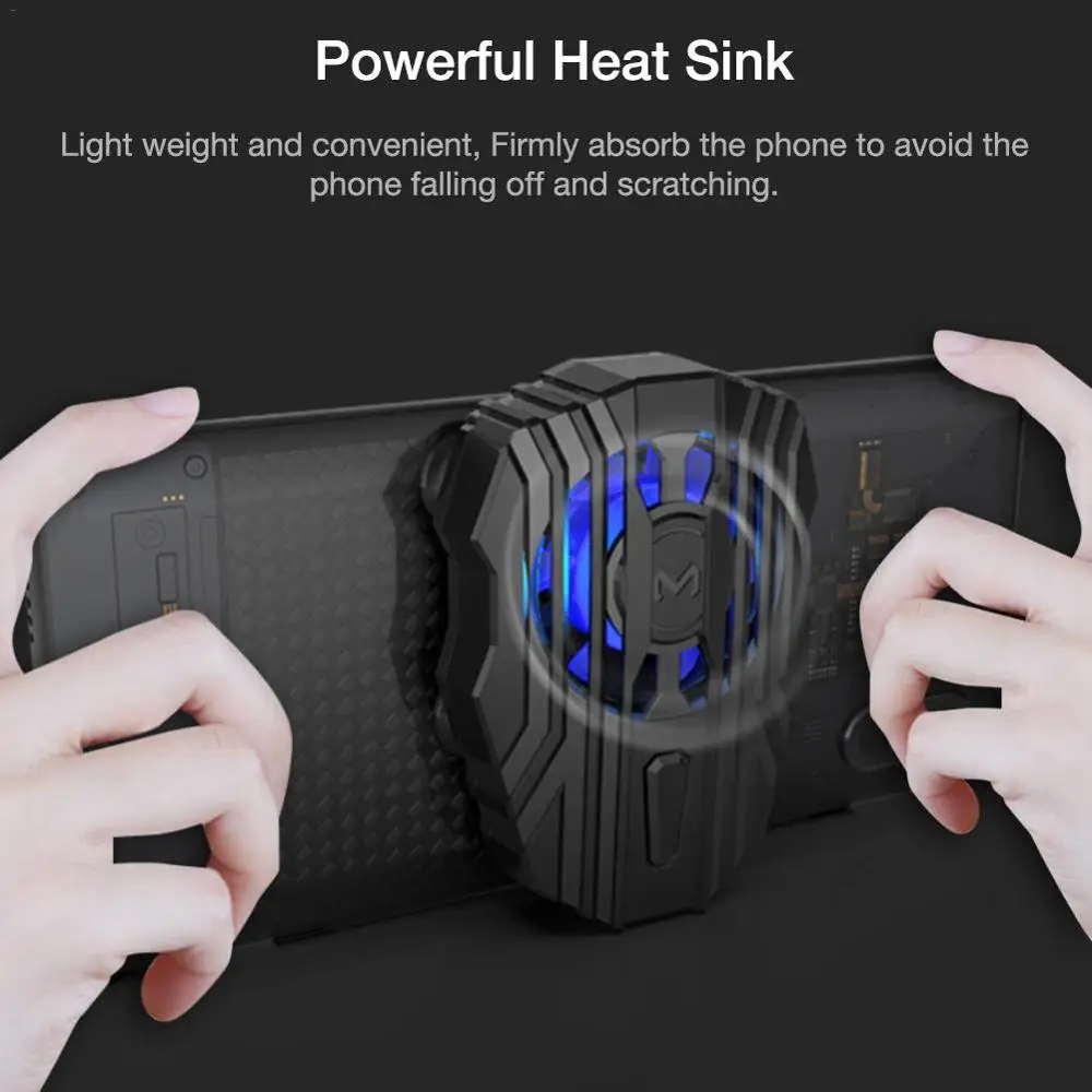 Cell Phone Cooler Multi-functional Cooling Fan Smartphone Radiator Game ...