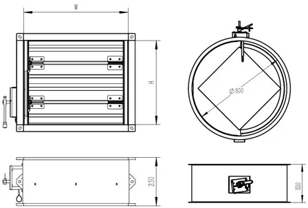 HVAC Duct Fire Damper - Reliable & Customizable Solutions