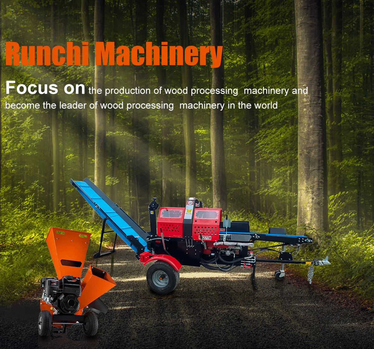 Huai'an Runchi Machinery Co., Ltd. - Sawmill, Firewood processor