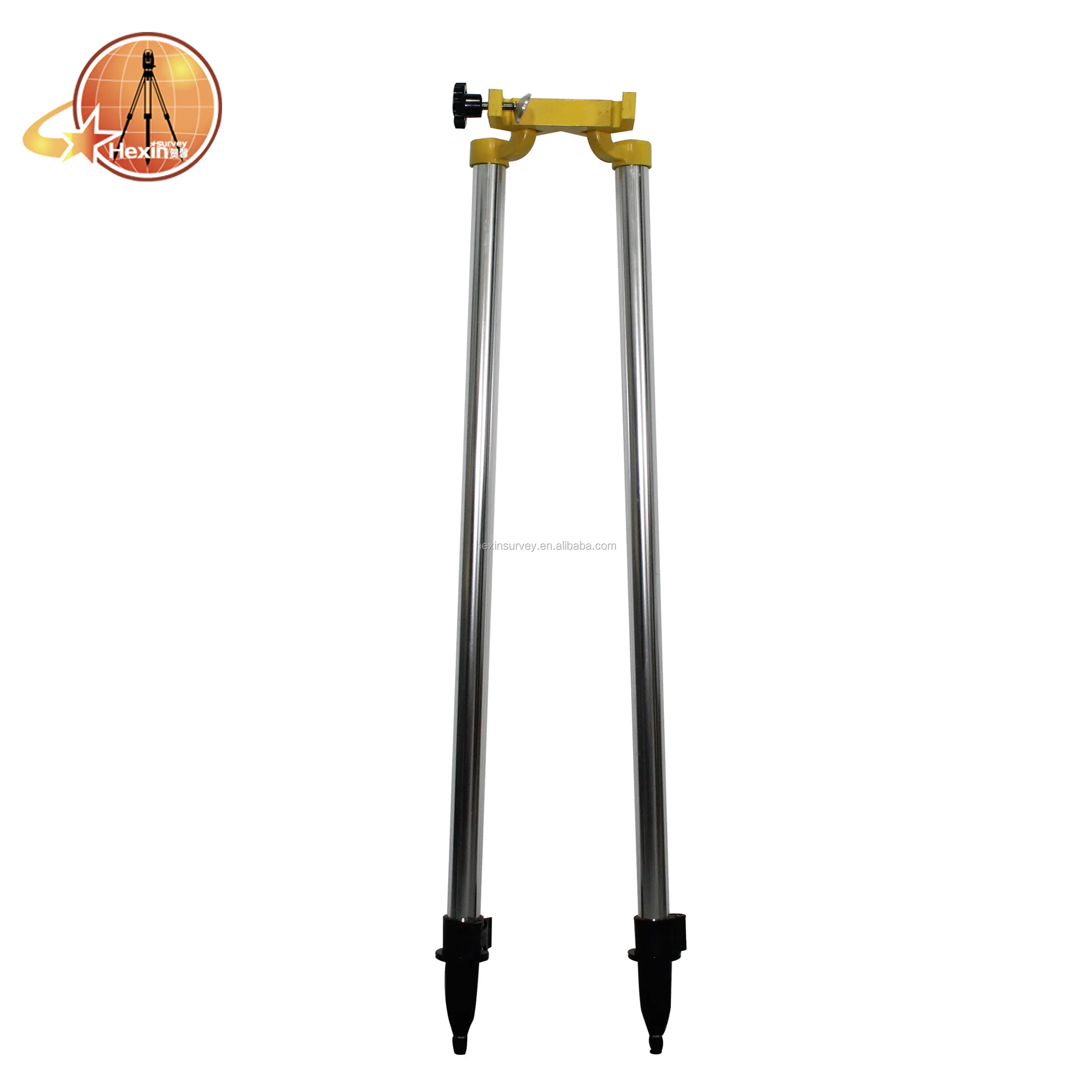 Leveling Staff Bracket Aluminum Bipod For Total Station Measurement ...