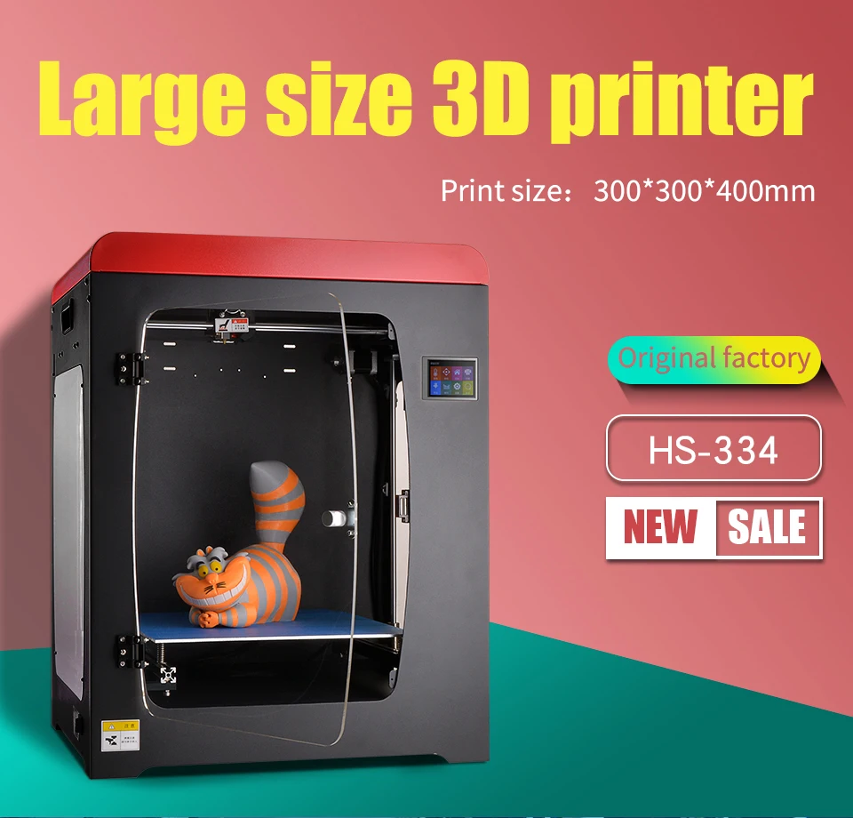 Factory Price Multi Color 3d Printer Large Industrial 3d Printer For ...