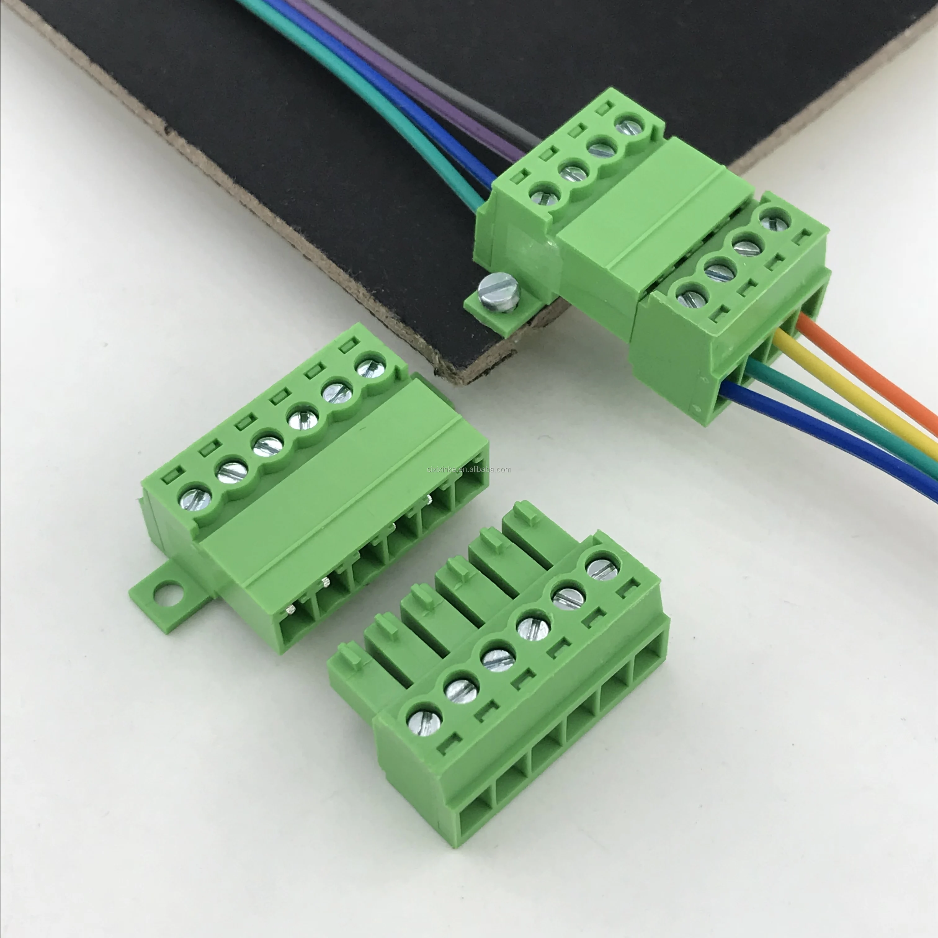 Bornier Fixe Sur Panneau,Connecteur Enfichable,Mâle Et Femelle,Aire De ...