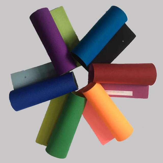 Cr Custom Nylon Foam Sheet Roll With Both Sides Polyester Coating ...