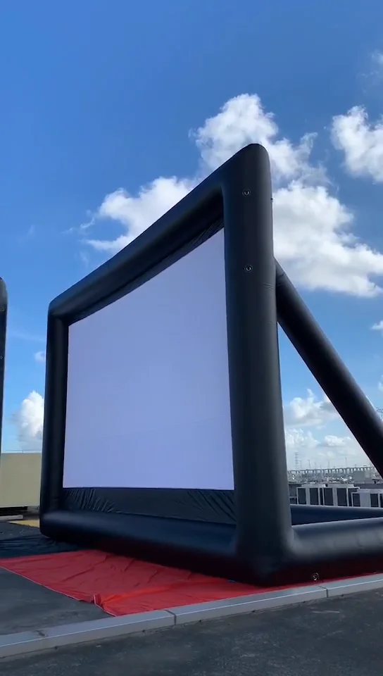Commercial Portable 16ft Commercial Outdoor Large Cinema Projector ...