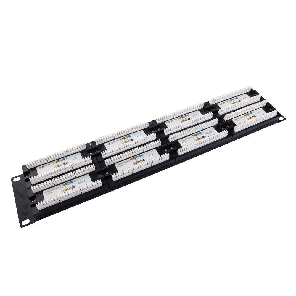 Rj45 Cat6 Patch Panel 48 Port Utp - Buy Patch Panel 48 Port,Patch Panel ...