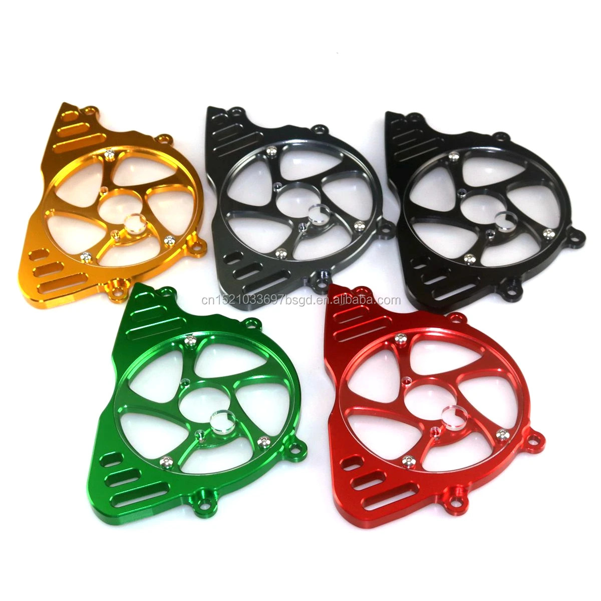 Motorcycle Cnc Aluminum Front Sprocket Chain Guard Cover Left Side ...