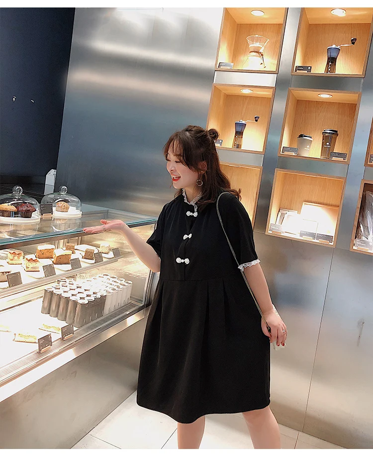 High Quality Chinese Summer Plus Size Dresses Cheongsam For Fat Women ...