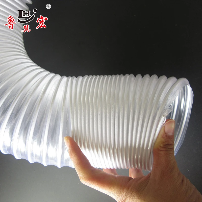 Pvc Spiral Spring Pvc Pipe Flexible 75mm Flexible Pvc Suction Hose Pipe ...