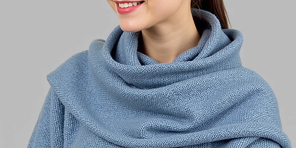 Blue Wool Scarf: The 2025 Must-Have Accessory Redefining Winter Fashion ...