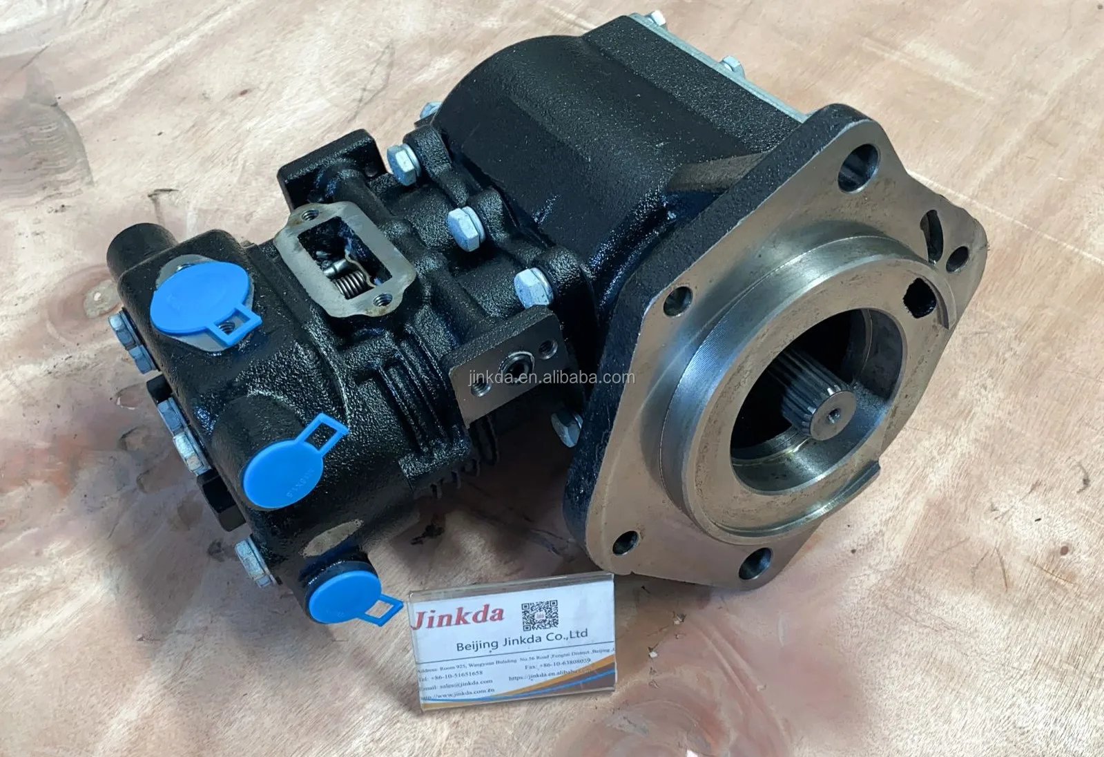 Grader Part Air Compressor 1w6473 For Grader 120g 130g 140g 12g 14g And ...