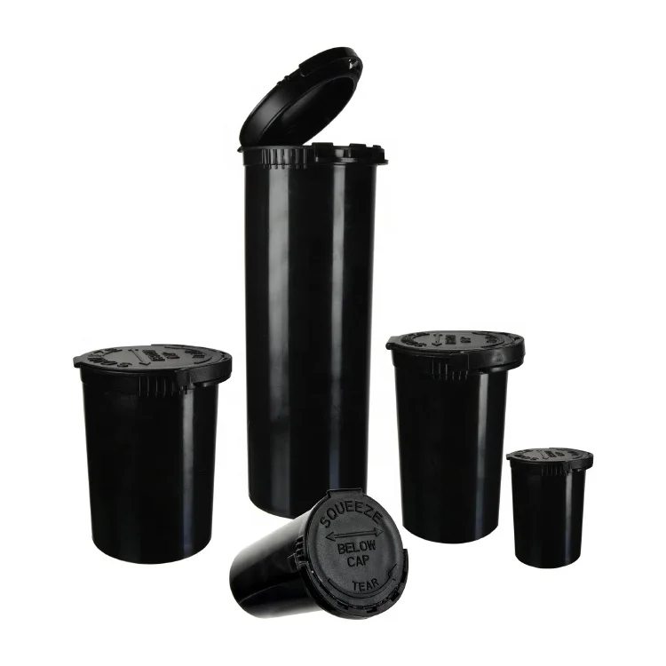 13 19 30 60 90 120 Dram Pp Pop Top Bottles Child Resistant Container ...