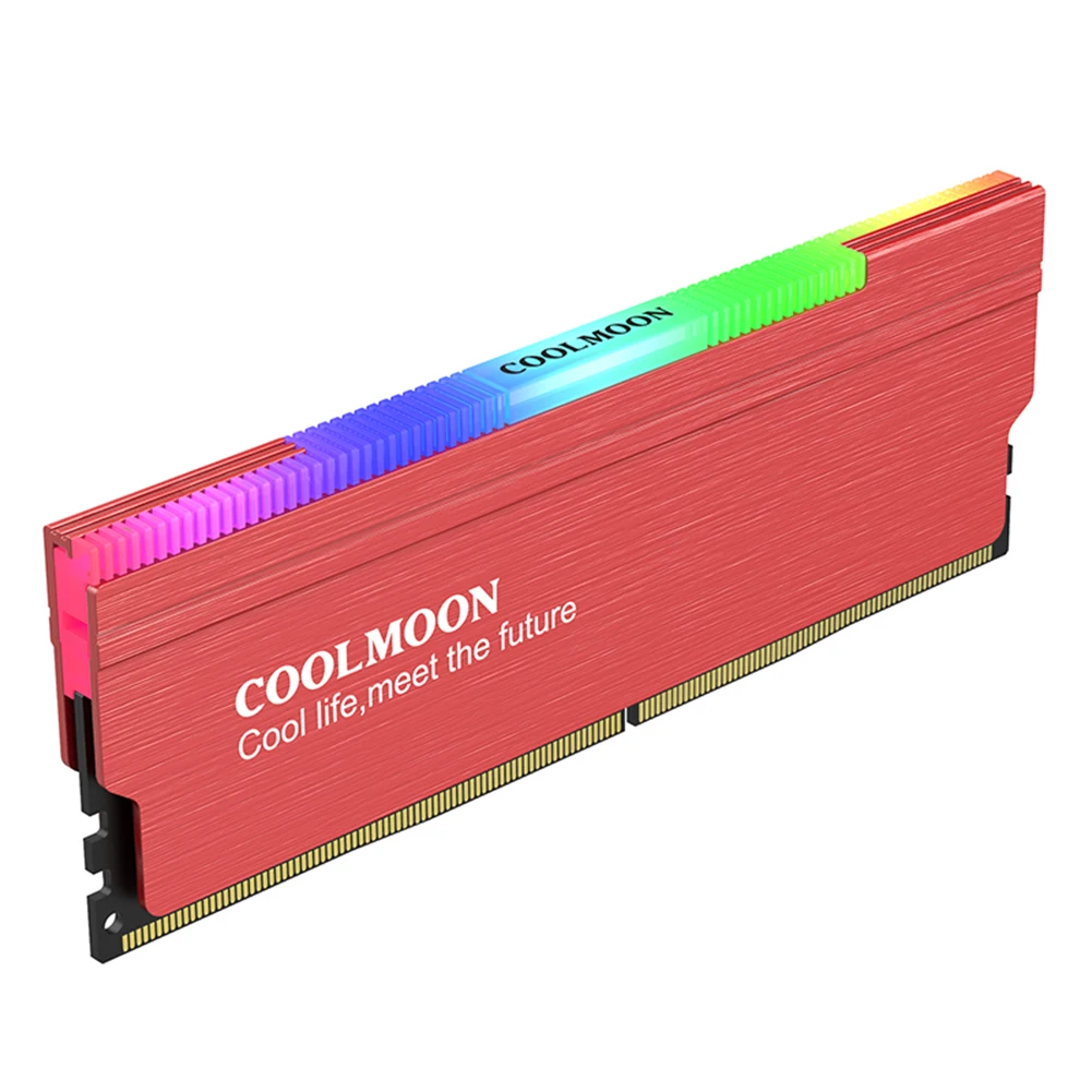 Aluminum Ddr3 Ddr4 Memory Rgb Ram Heatsinks For Memory Cooling - Buy ...
