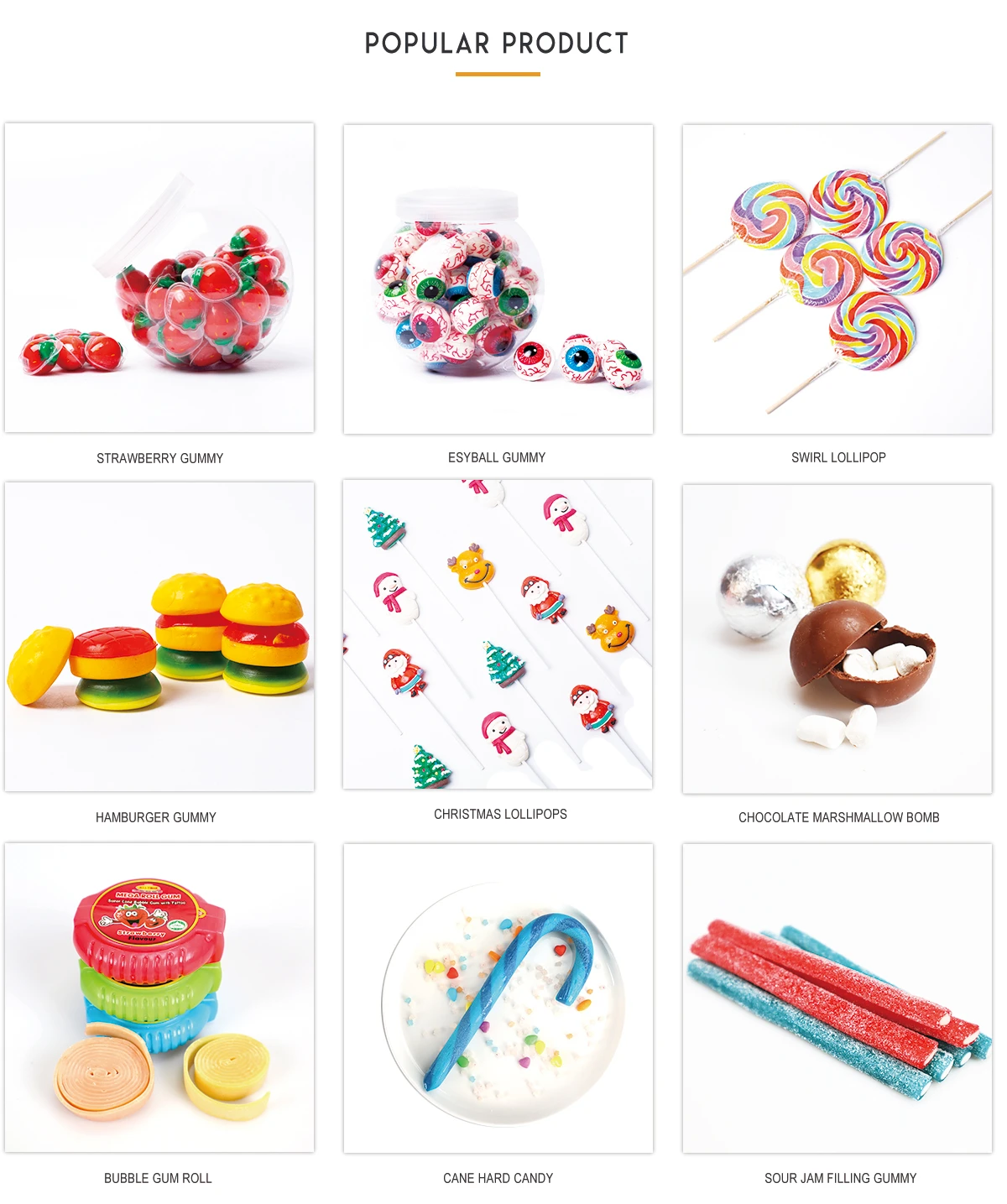 Jiangsu Shengyifan Foodstuff Co., Ltd. - Hard Candy, Bubble Gum