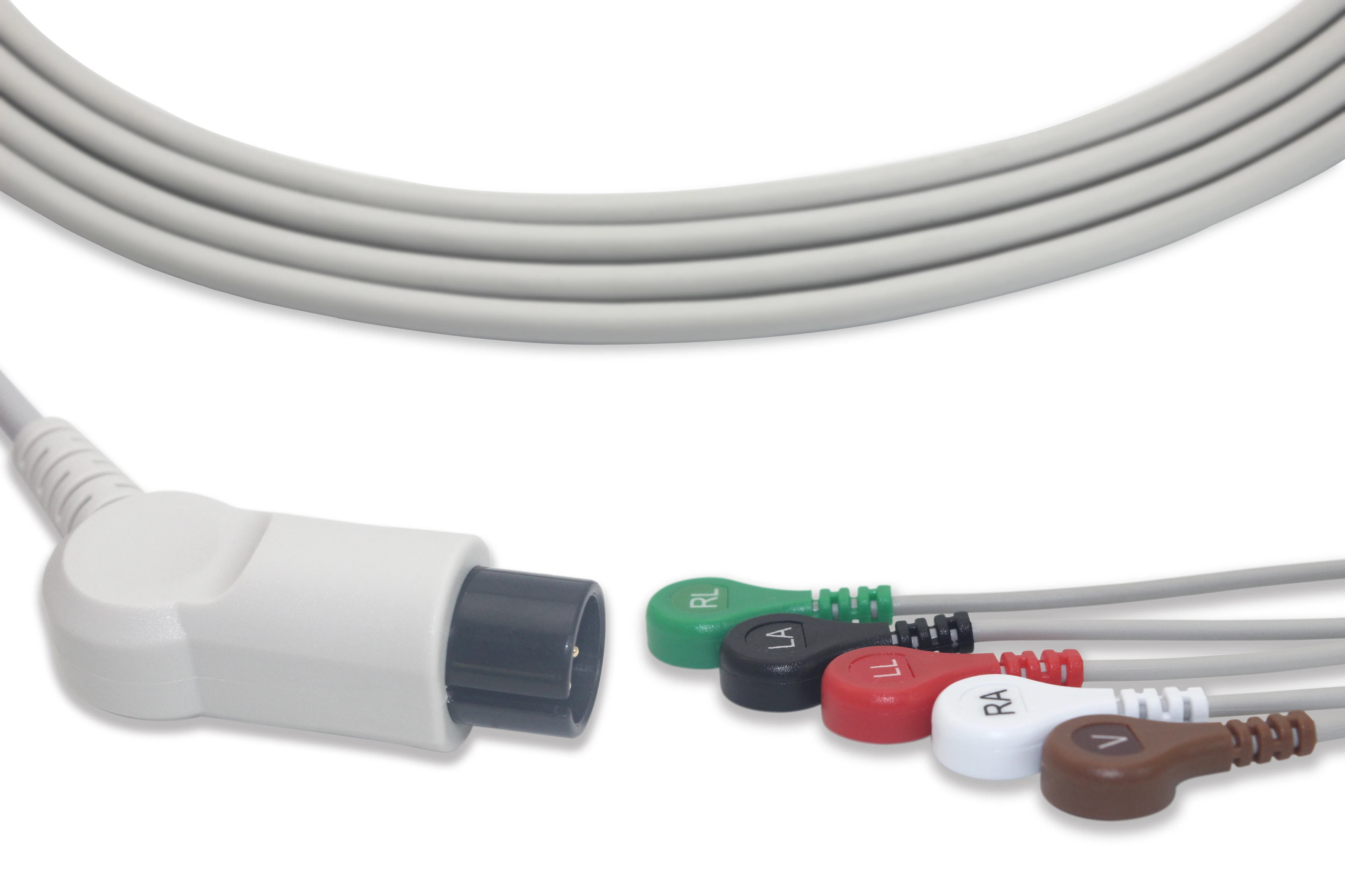 5/7/10 Leads Holter Patient Ecg Cable For Dms 300-3a/4a/4l Monitors ...