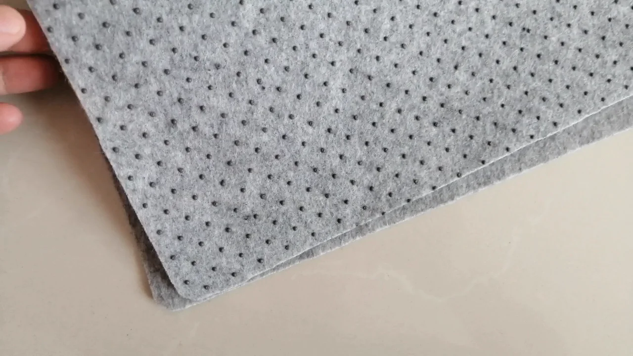 Wholesale Anti Slipping Felt Carpet Pvc Dots Coated Nonwoven Felt Non ...