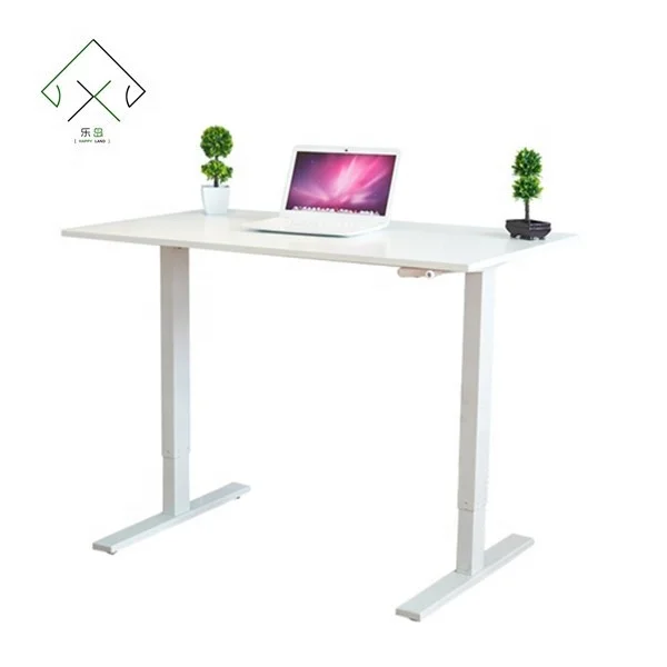 2 Leg Adjustable Office Work Hand Crank Stand up Table Lift Mechanism