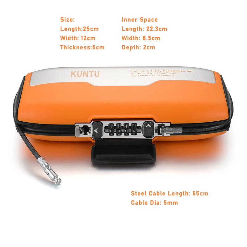 Mini Travel Safe - Secure Your Belongings While Traveling