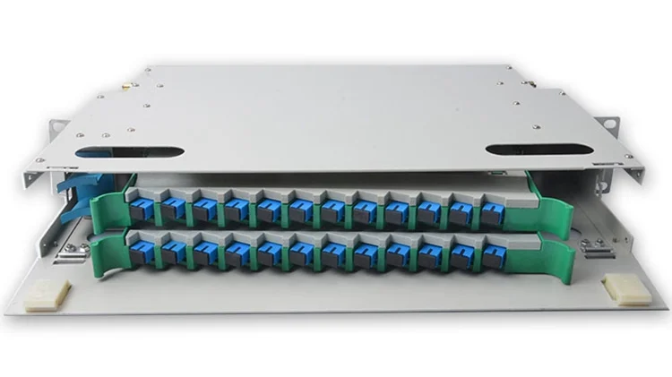 Rack Mount Odf 12 24 48 72 96 Core Port Fiber Optical Distribution ...