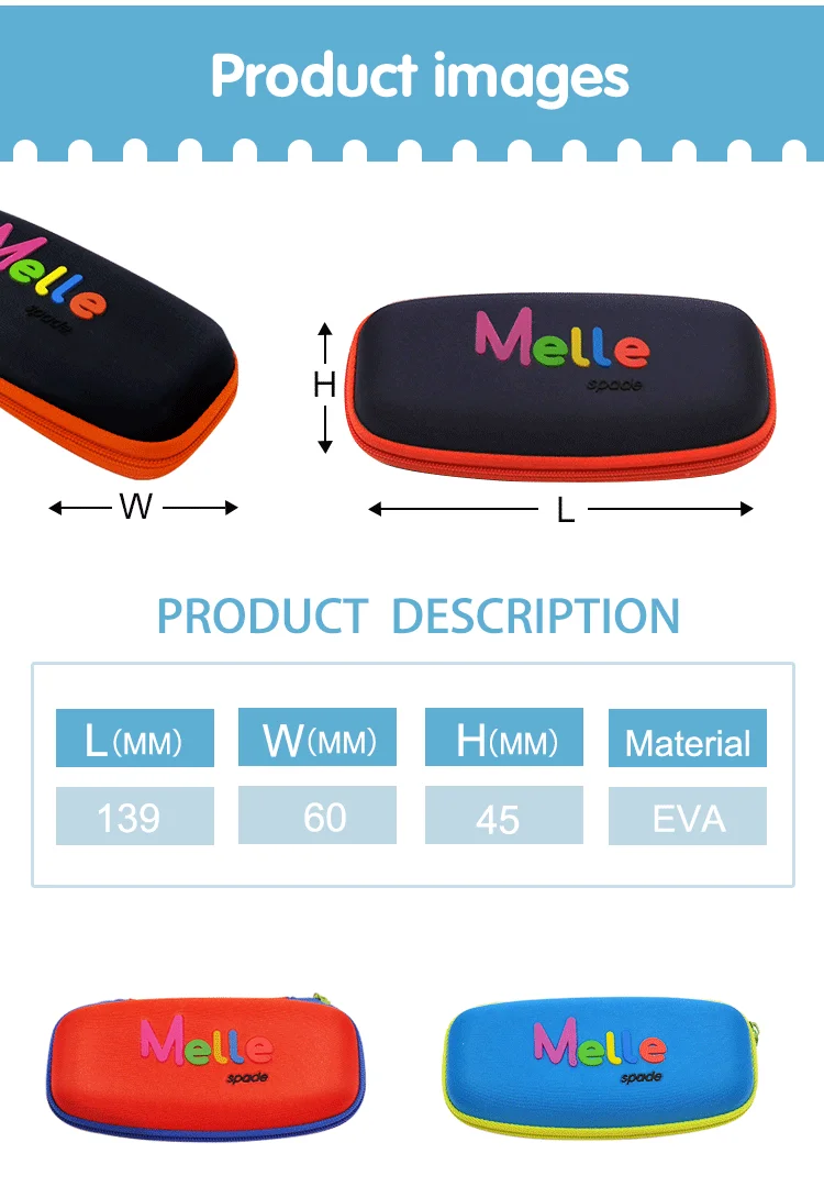 Cute Sunglasses Case for Kids - Custom EVA Eyeglasses Case