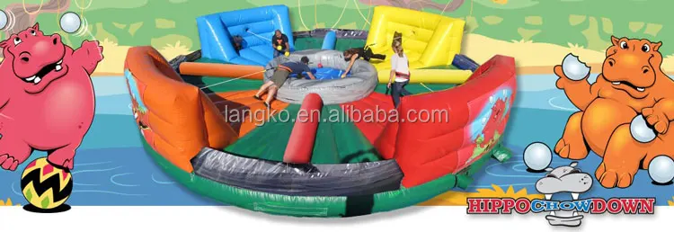 Hungry Human Interactive Hippo Chow Down Inflatable Hippos Jumper - Buy ...