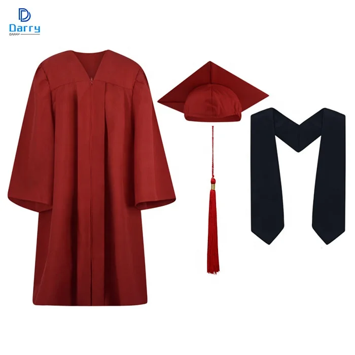 Toga Para Bachelor/economy Bachelor Graduation Cap And Gown Matte ...
