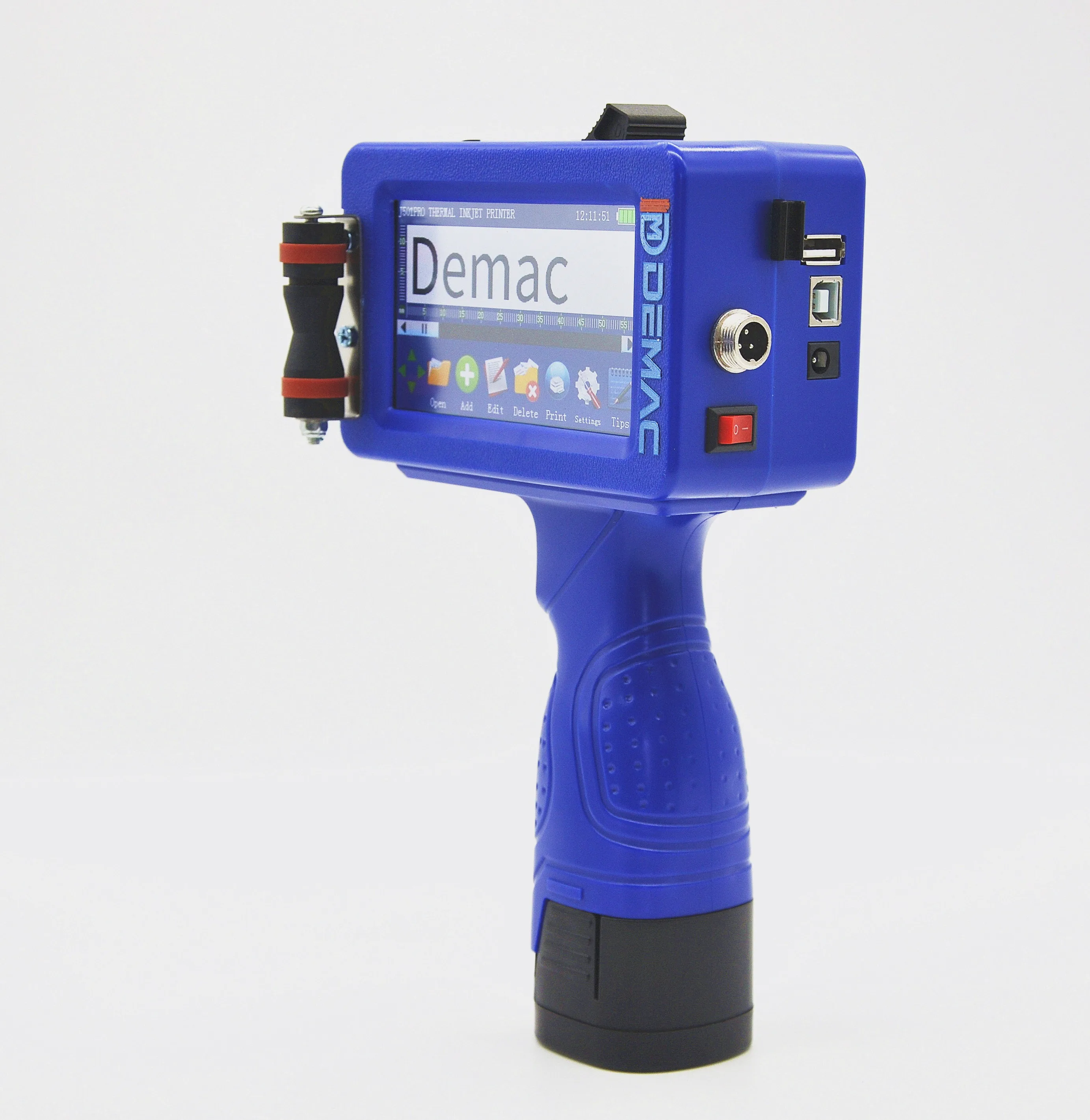 Tij Printer J501 Pro Handheld Inkjet Printer Expiry Date Printing ...