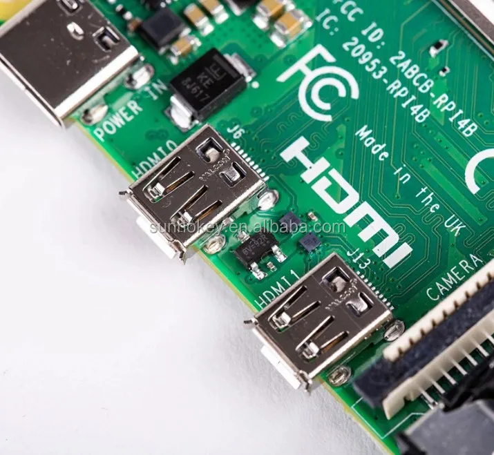 Raspberry Pi 4 Model B With 2/4/8gb Ram Bcm2711 Quad Core Cortex-a72 V8 ...