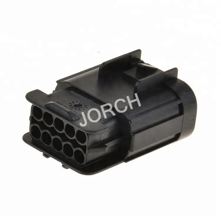 15326847 10 Way Black GT 150 Sealed Male Automotive Connector