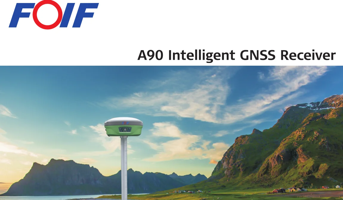 Foif A90 Gnss Survey Equipment With Hemisphere P40 Board & Imu - Oem