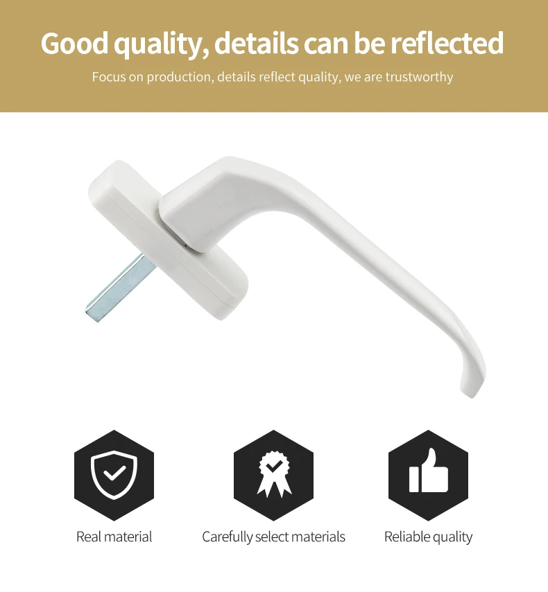 UPVC Window Hardware Aluminum Sliding PVC Pull Handle for Tilt & Turn ...