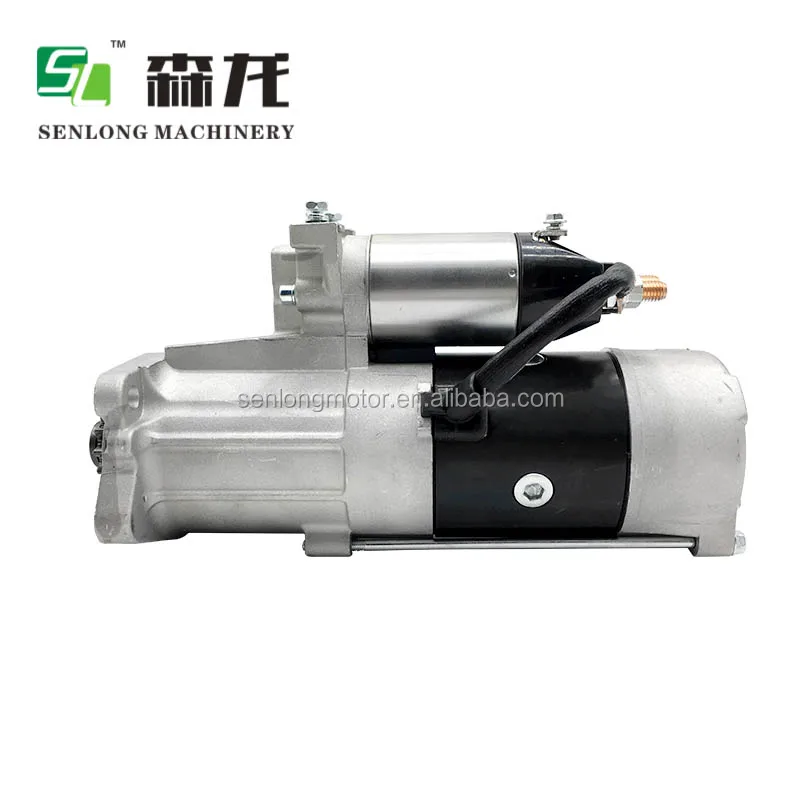 24V 12T Excavator Starter Motor D06FR - 6.0KW Power
