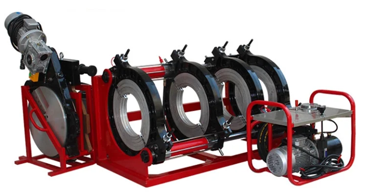High Pressure Flexible PE Pipe Welding Machine for HDPE & PVC 280mm ...