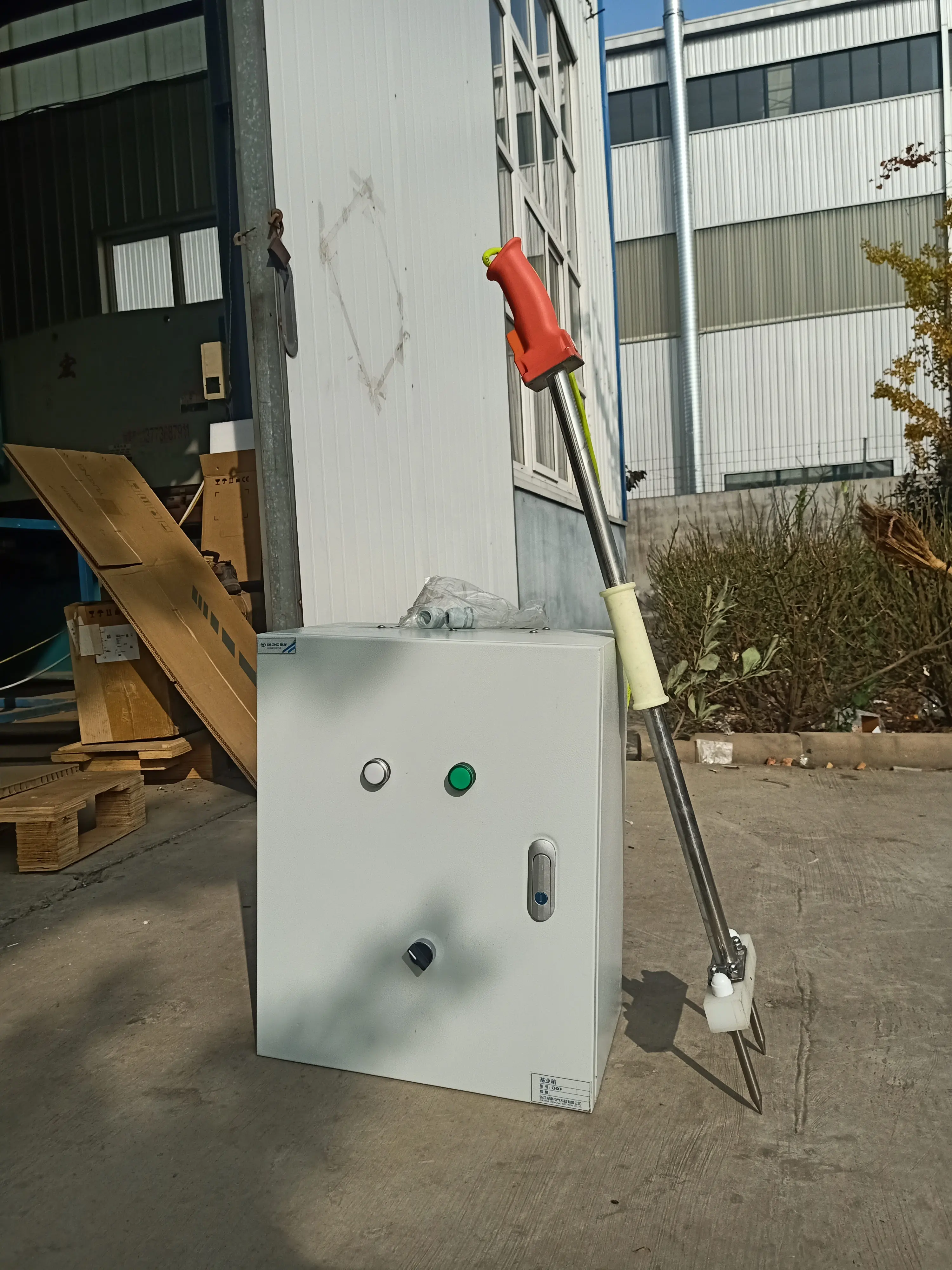 Easy Operation Pig Electric Stunner For Hog Slaughterhouse - Buy Pig ...