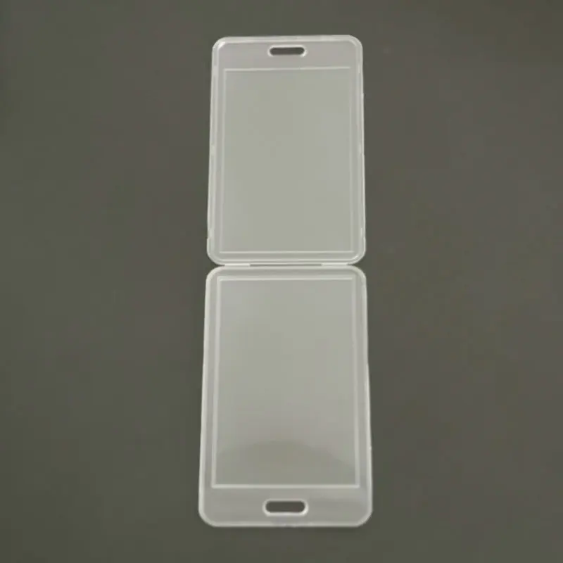 Flexible Transparent Hard Plastic Multi Id Card Holder Clear Pp Id Card ...