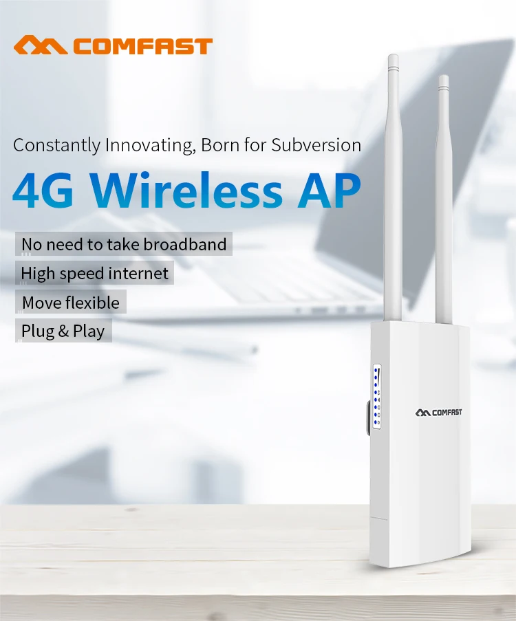 Comfast CF-E5 - 300mbps 4G LTE Outdoor AP - Universal Router