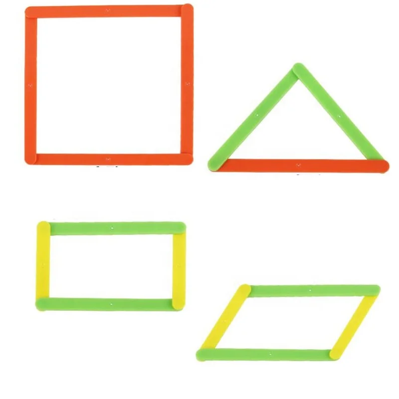 Education Junior Geostix 100pcs Plastic Construction Sticks