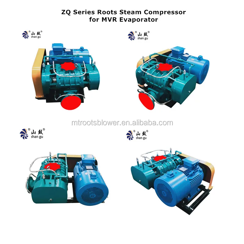 Shangu Steam Compressor for Efficient Wastewater Desalination