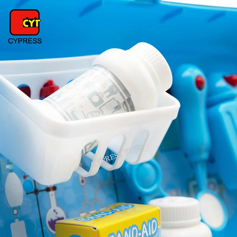 DIY Pretend Play Operating Table Doctor Toys Set Kit for Kids