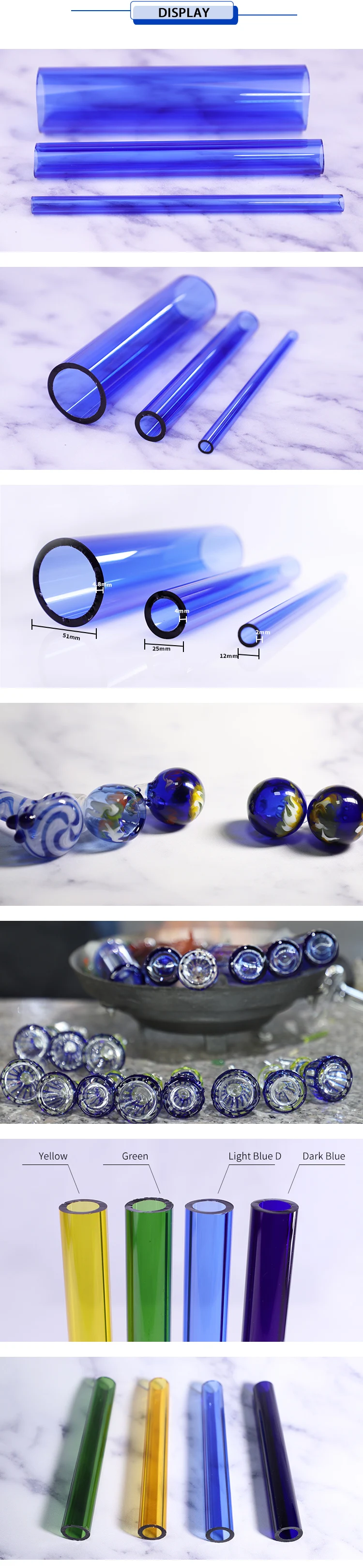 Customized Borosilicate Glass Tubes - High Heat Resisance