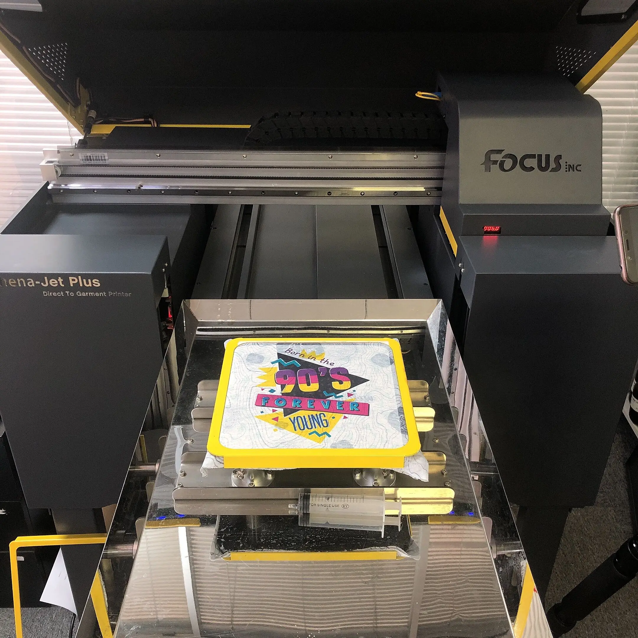 Athena-jet Digital Inkjet 3D Printer - Full Color T-Shirt Printing Machine