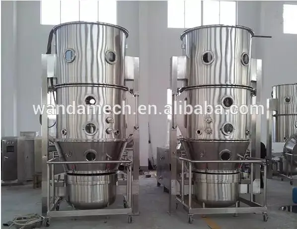 Fl Fluidized Bed Dryer Granules Mixer Powder Boiling Granulator For ...