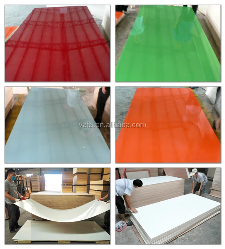 1220mm*2440mm Hpl Laminated Mdf Panel Or Particle Board For Furniture ...