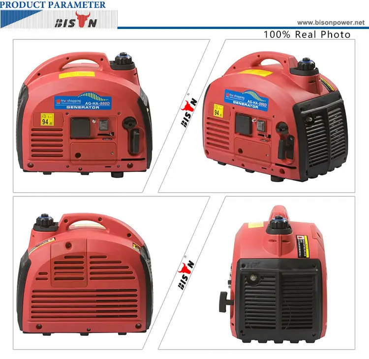 Petrol Generator 0.7kva 2.0hp Camping Home Generator Two Stroke Silent ...