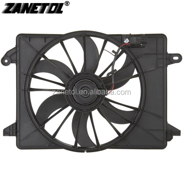 Cooling Radiator Fan Assembly For Chrysler 300c 2009-2020 Dodge Charger ...