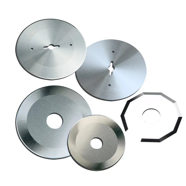 Single Bevel Split Circular Packaging Knife Slitting Blade For Cutting ...