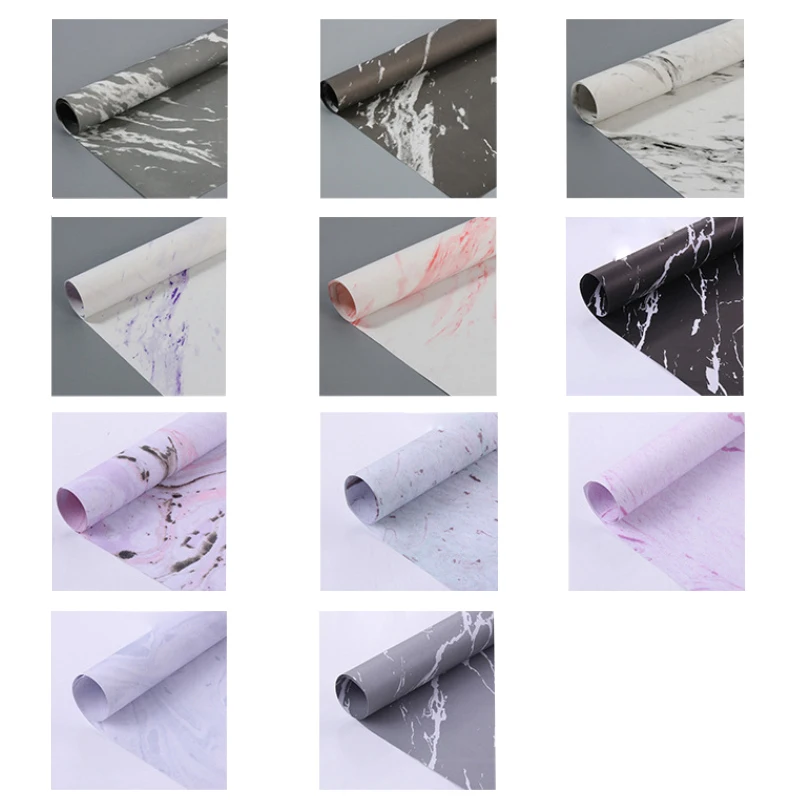 New Cheap Marble Texture Flower Wrapping Paper Types Of Gift Wrapping New Cheap Marble Texture Flower Wrapping Paper Types Of Gift Wrapping