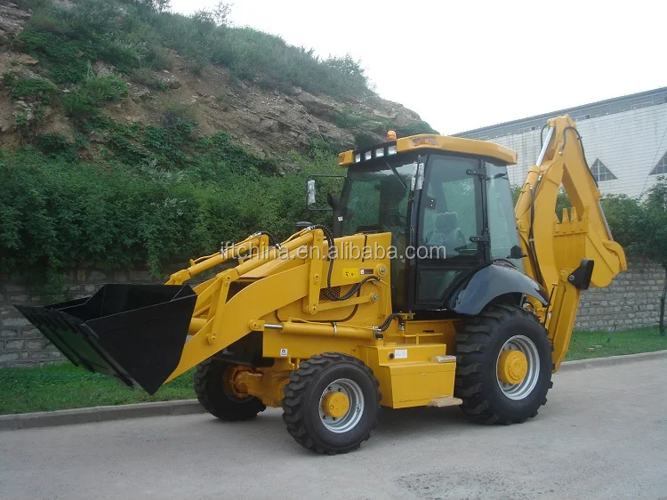 Construction Machinery Backhoe Loader Tractor with Front End Loaders